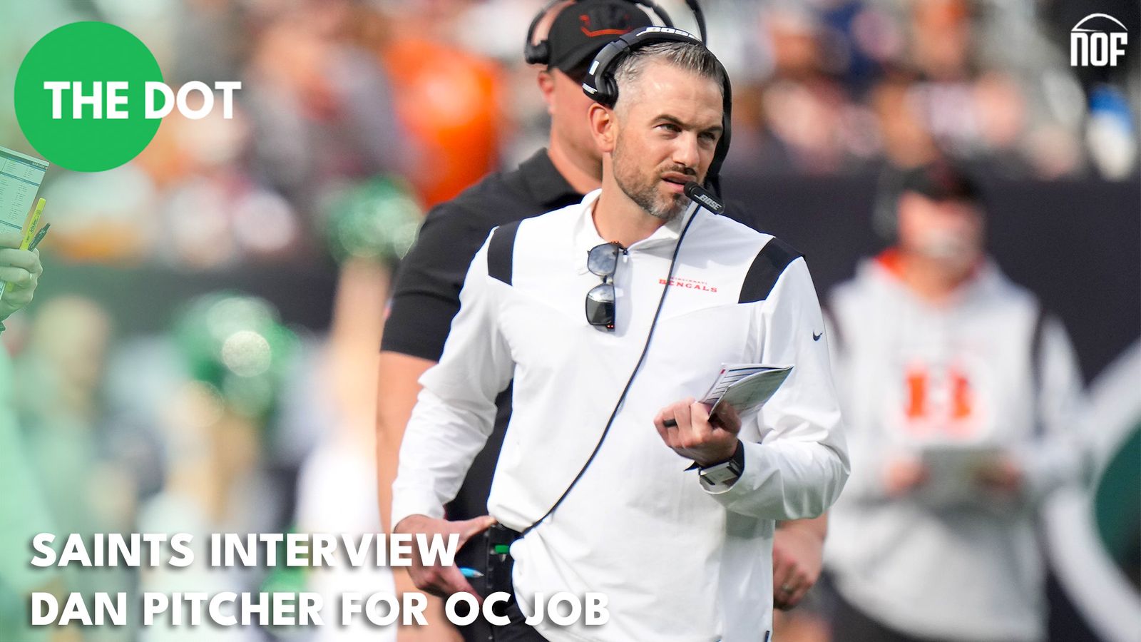 The Saints are interviewing Dan Pitcher for offensive coordinator opening